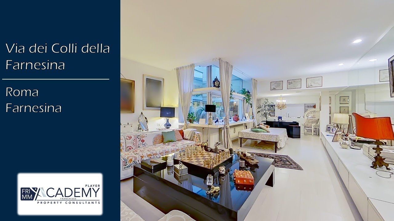 Appartamento Via dei Colli della Farnesina - ROMA - Farnesina - YouTube