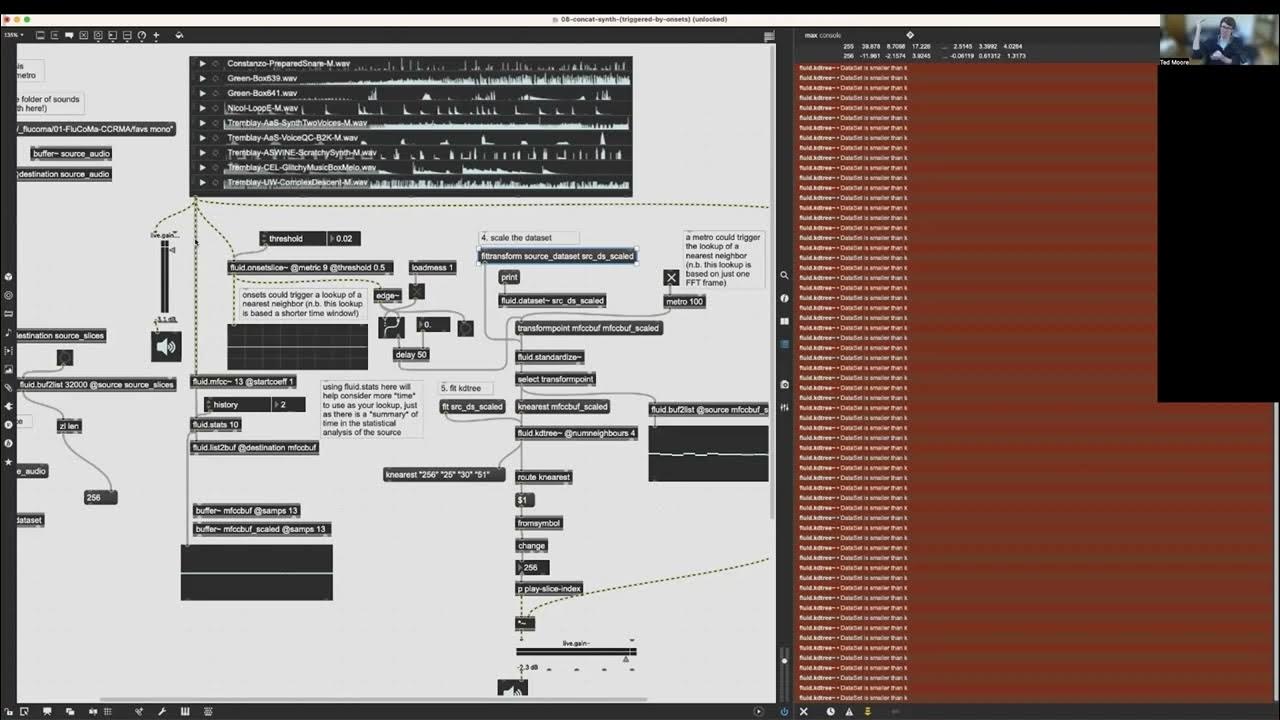 FluCoMa: Concatenative Synthesis on Real-Time Audio - YouTube