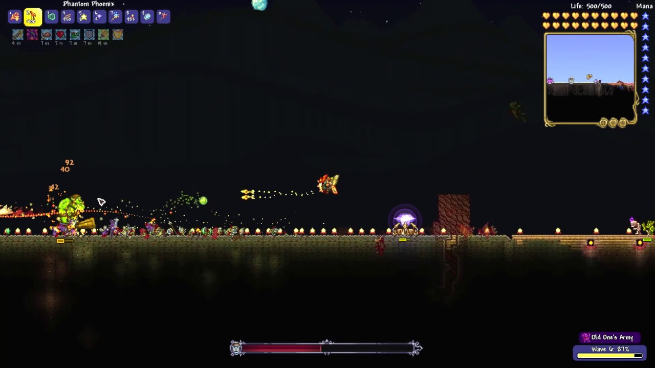 How to get Phantom Phoenix Bow - Terraria 1.4 - YouTube