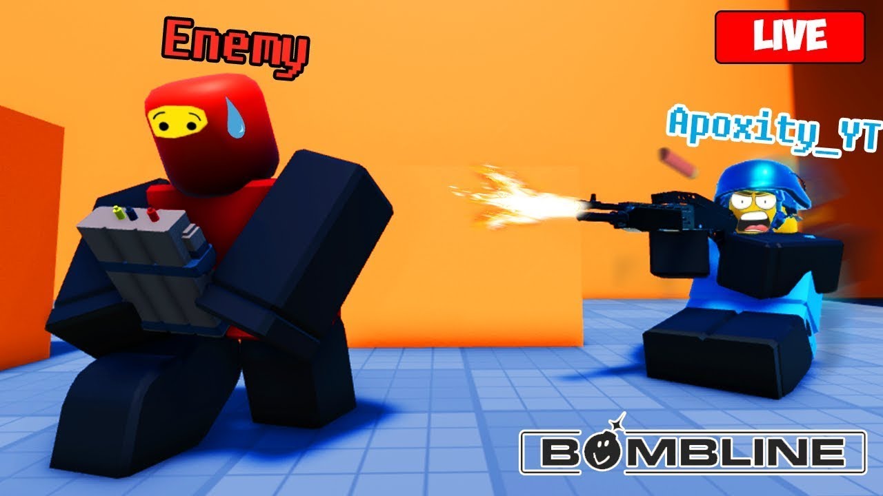 Roblox BOMBLINE Live Gameplay - YouTube