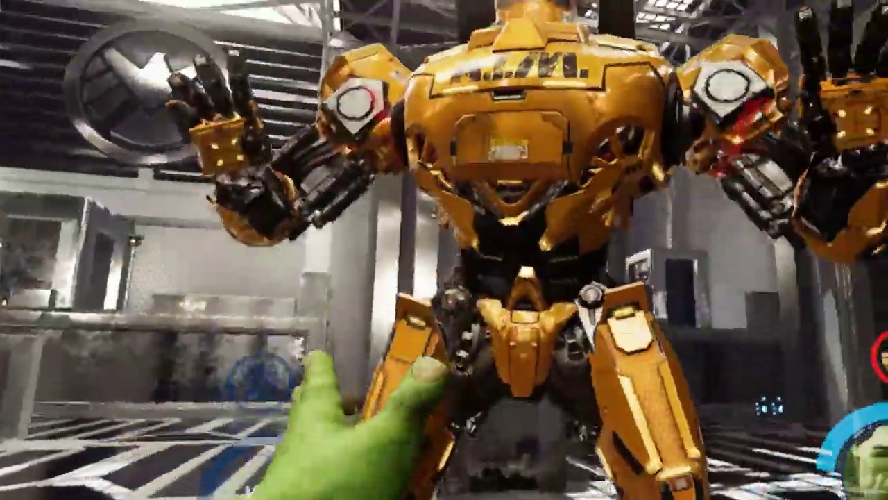 Vr game-HULK vs THANOS - Fight Scene - YouTube
