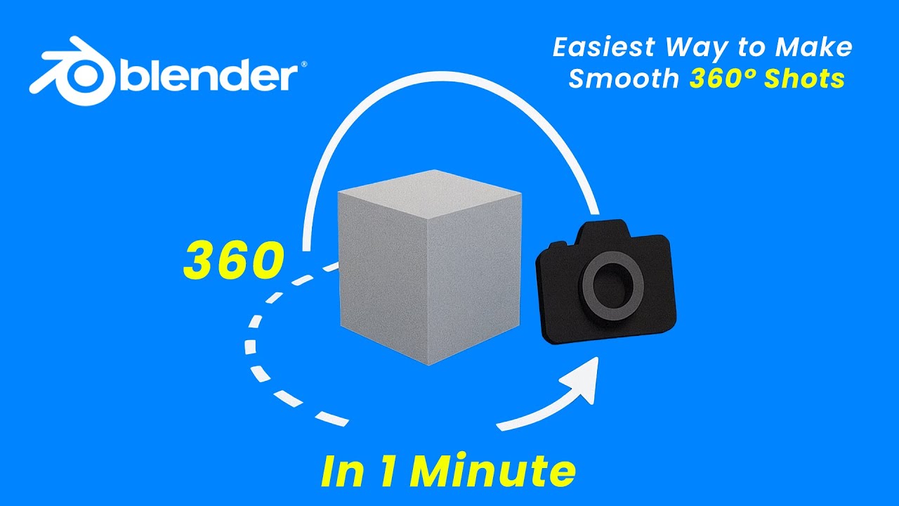 Blender Camera Rotation Trick: Easiest Way to Make Smooth 360° Shots ...