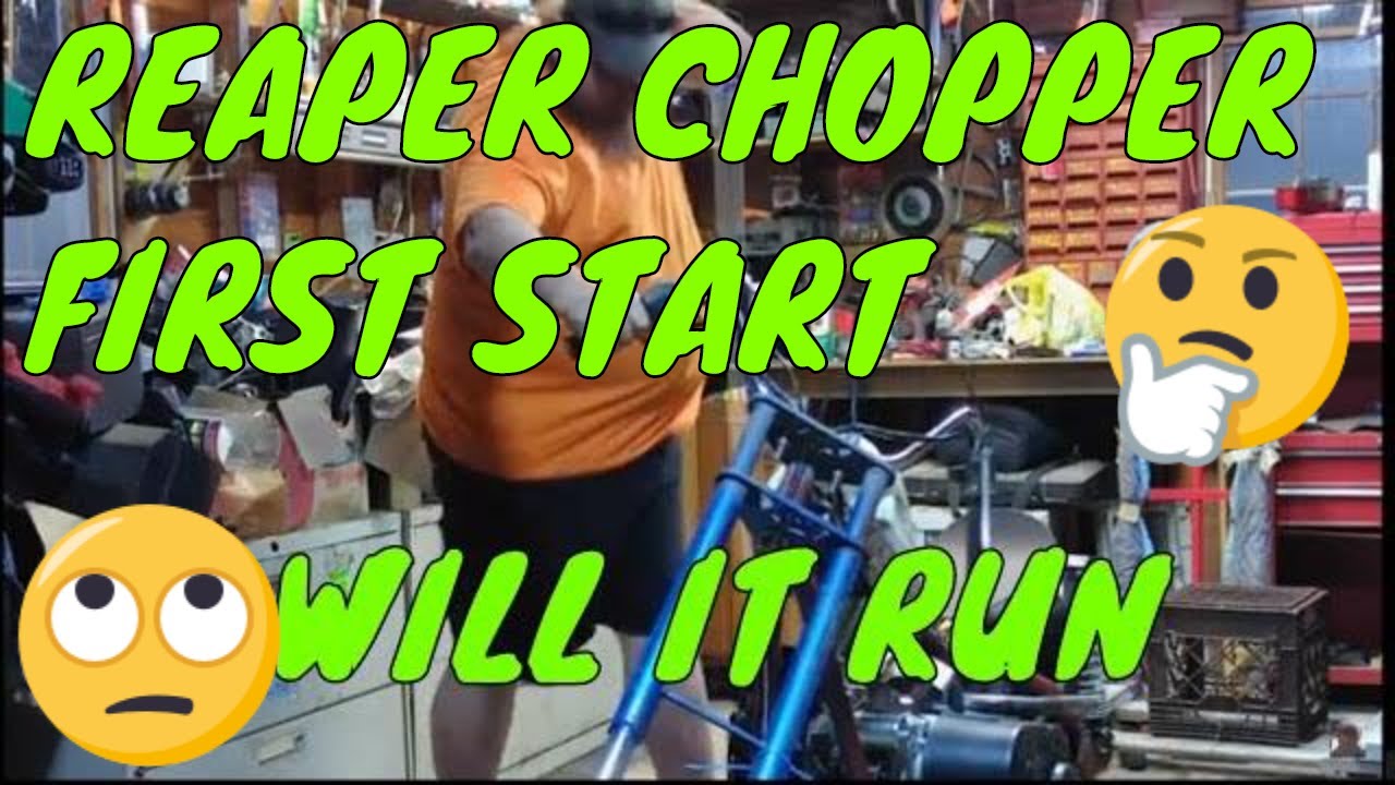 PREDATOR 420 REAPER CHOPPER FIRST START - YouTube