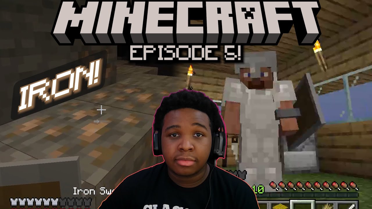 WE FINALLY FOUND IRON!!! [Minecraft Episode 5] - YouTube