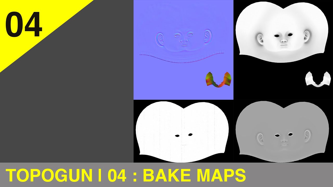 TOPOGUN | BÀI 04 : BAKE MAPS - YouTube