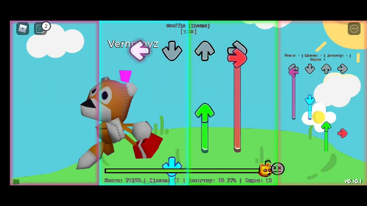 Scuffle FNF Insane Difficulty (36 Misses) - YouTube