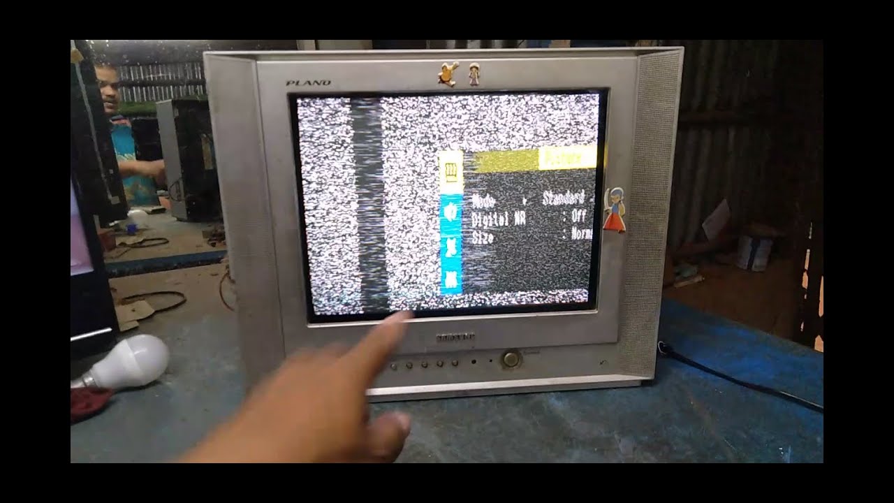 15 inch Samsung CRT TV, horizontal right Saeed picture shift problem ...