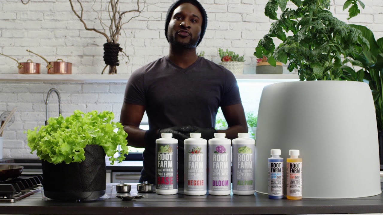 Root Farm - Grow Hydro - Nutrients - YouTube