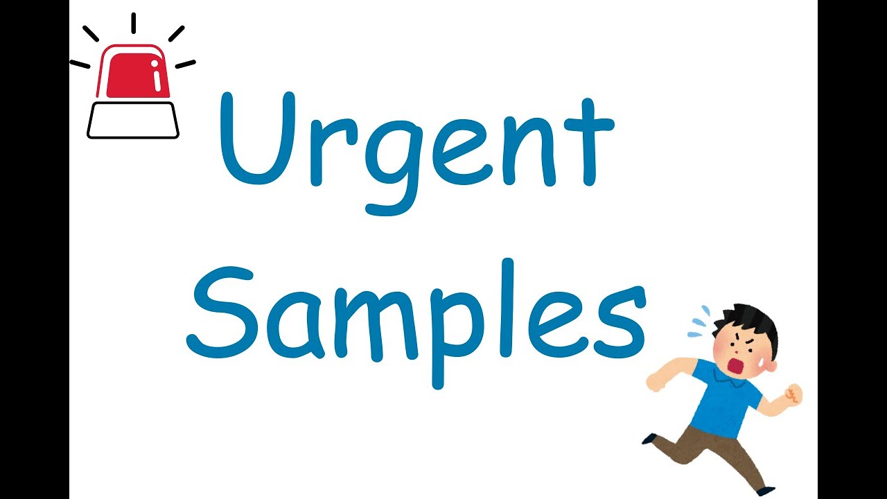 Stat/Urgent Samples - YouTube