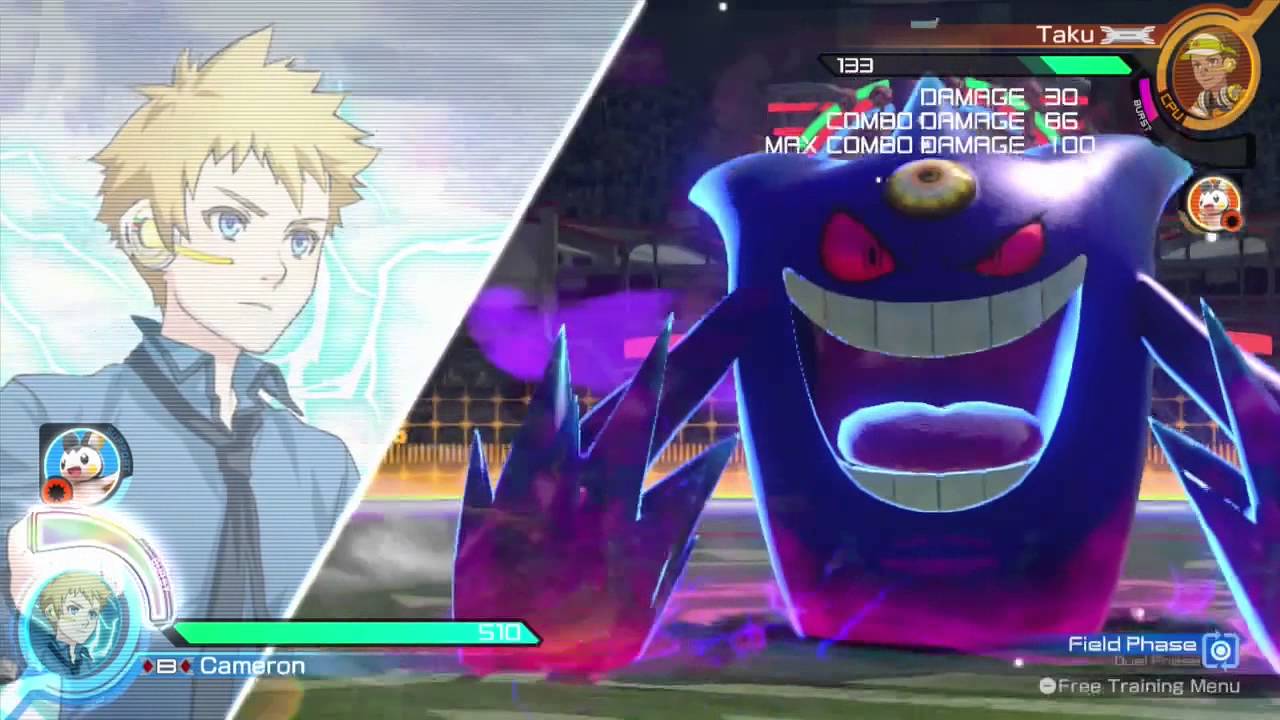 All Synergy Bursts and Alternate Skins in Pokken Tournament - YouTube