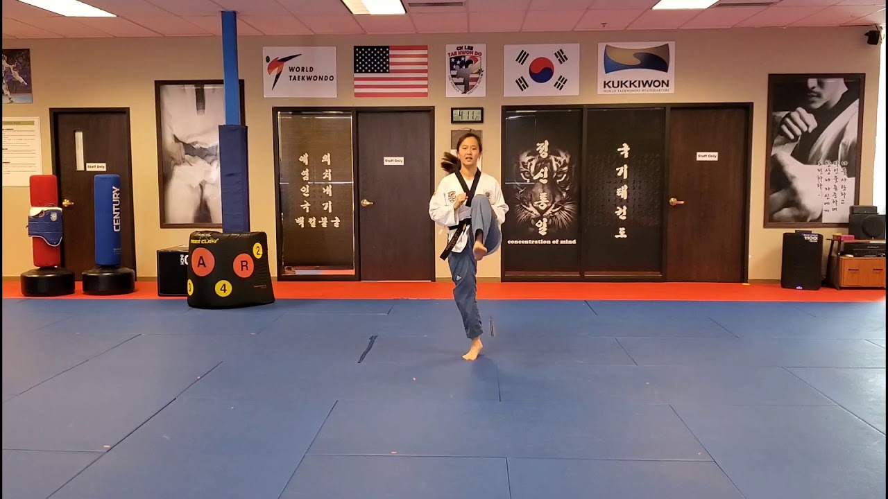 CK LEE TKD Home Training Video - YouTube