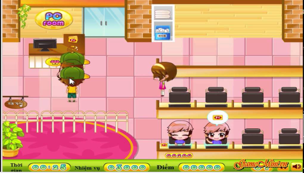 GAME QUẢN LÝ TIỆM NET- Chứng tỏ tài tháo vát và nhanh nhẹn - YouTube