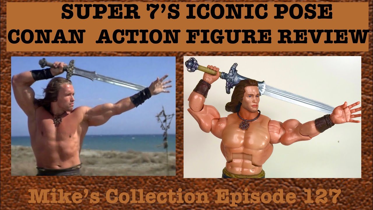 Conan the Barbarian: Iconic Pose Action Figure Review - YouTube