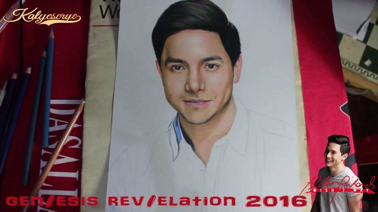 ALDEN RICHARDS DRAWING - YouTube