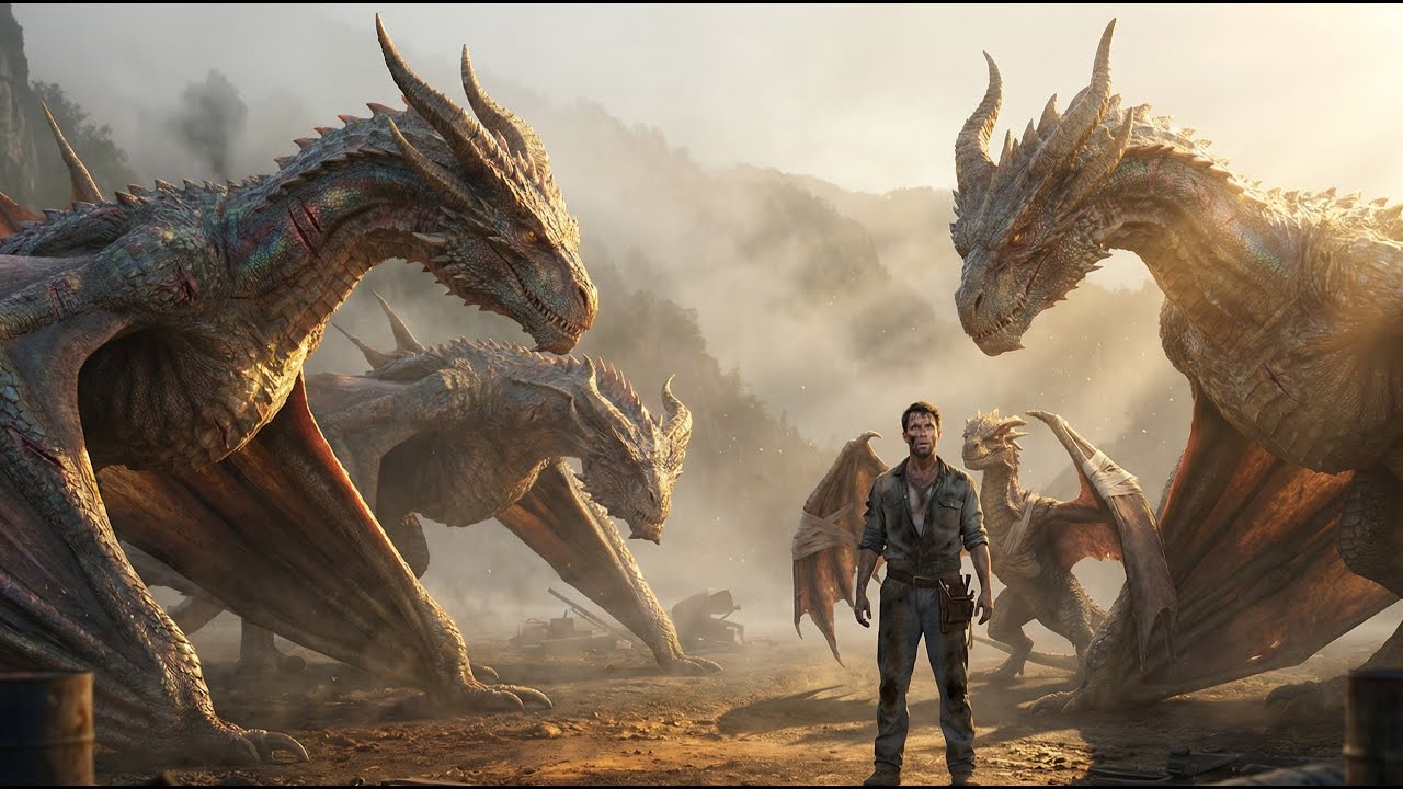 A Human Mechanic Freed Two Trapped Dragons—By Dawn, Their Elders Bowed ...