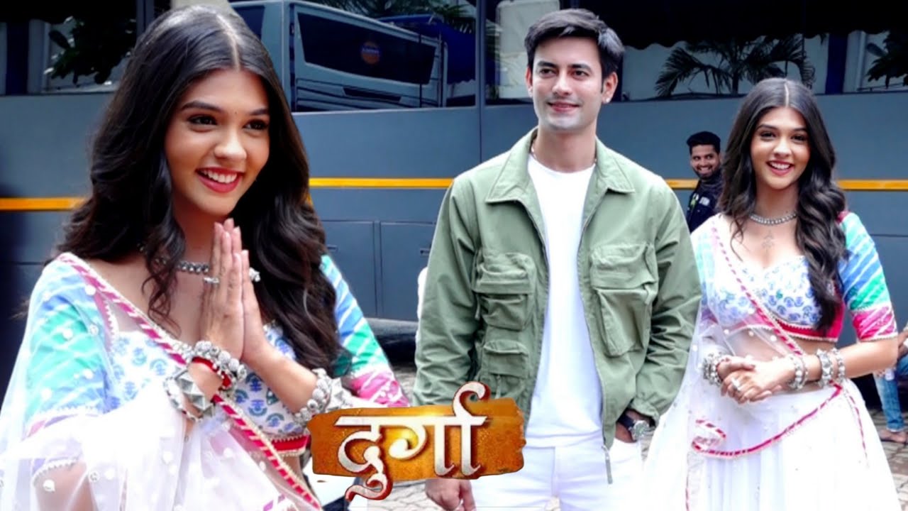 Pranali Rathod And Aashay Mishra Promote Their New Serial 'DURGA' At ...