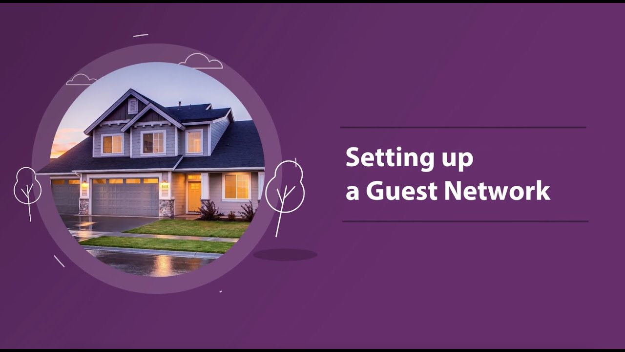 Setting up a Guest Network - YouTube