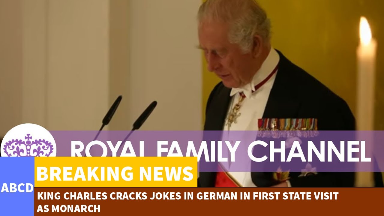 King Charles Cracks Jokes in German in First State visit as Monarch ...