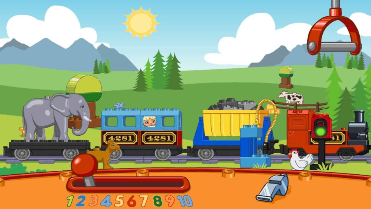 LEGO Train KIds Gameplay full video 2016 - YouTube