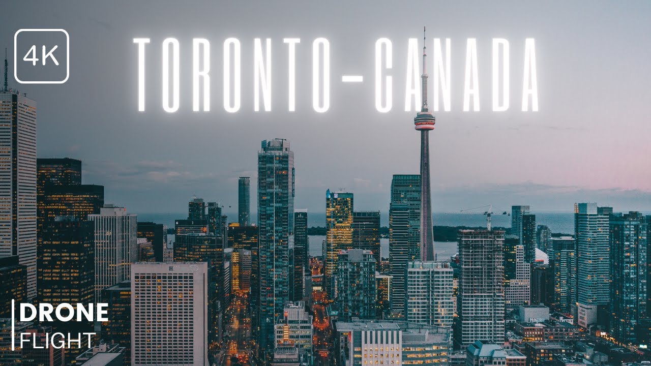 Toronto, Canada | Drone Flight Over The Landmarks Of Toronto | 4K Ultra ...
