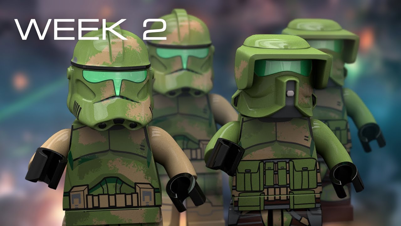 Building Kashyyyk in LEGO - Week 2: Prototyping - YouTube