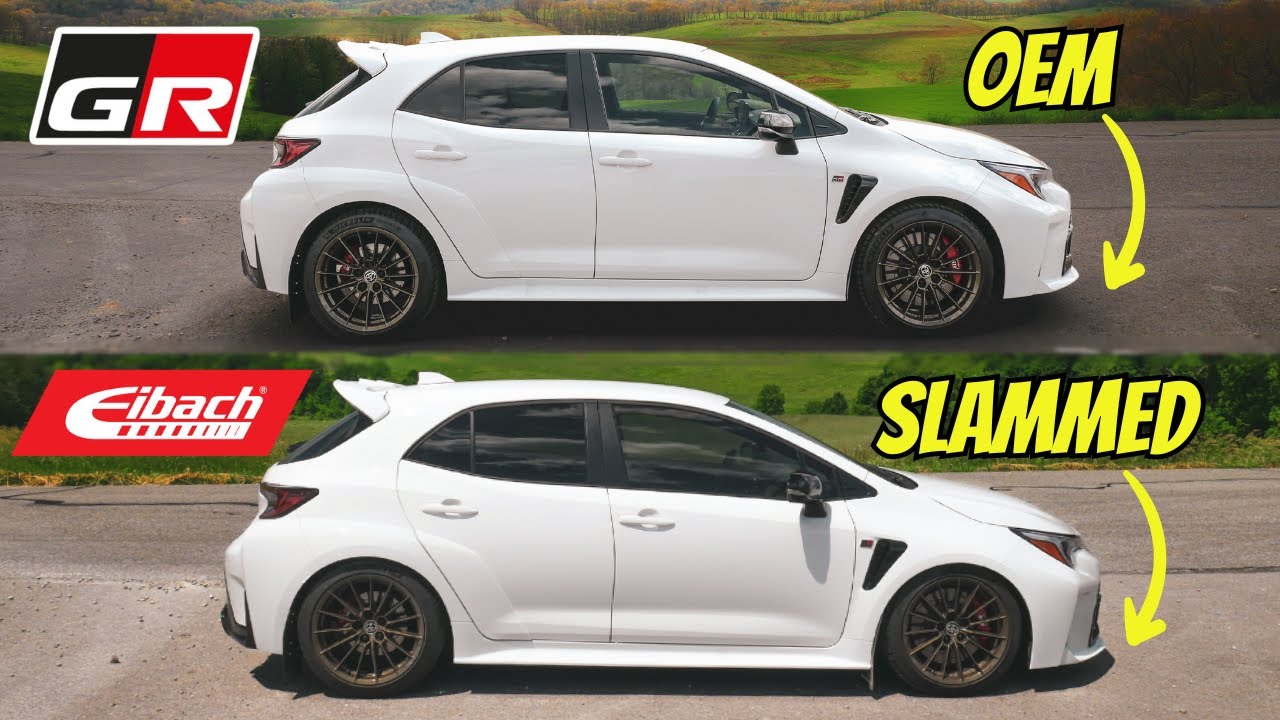 Lowering Spring Install on a GR Corolla | Step-By-Step Guide - YouTube