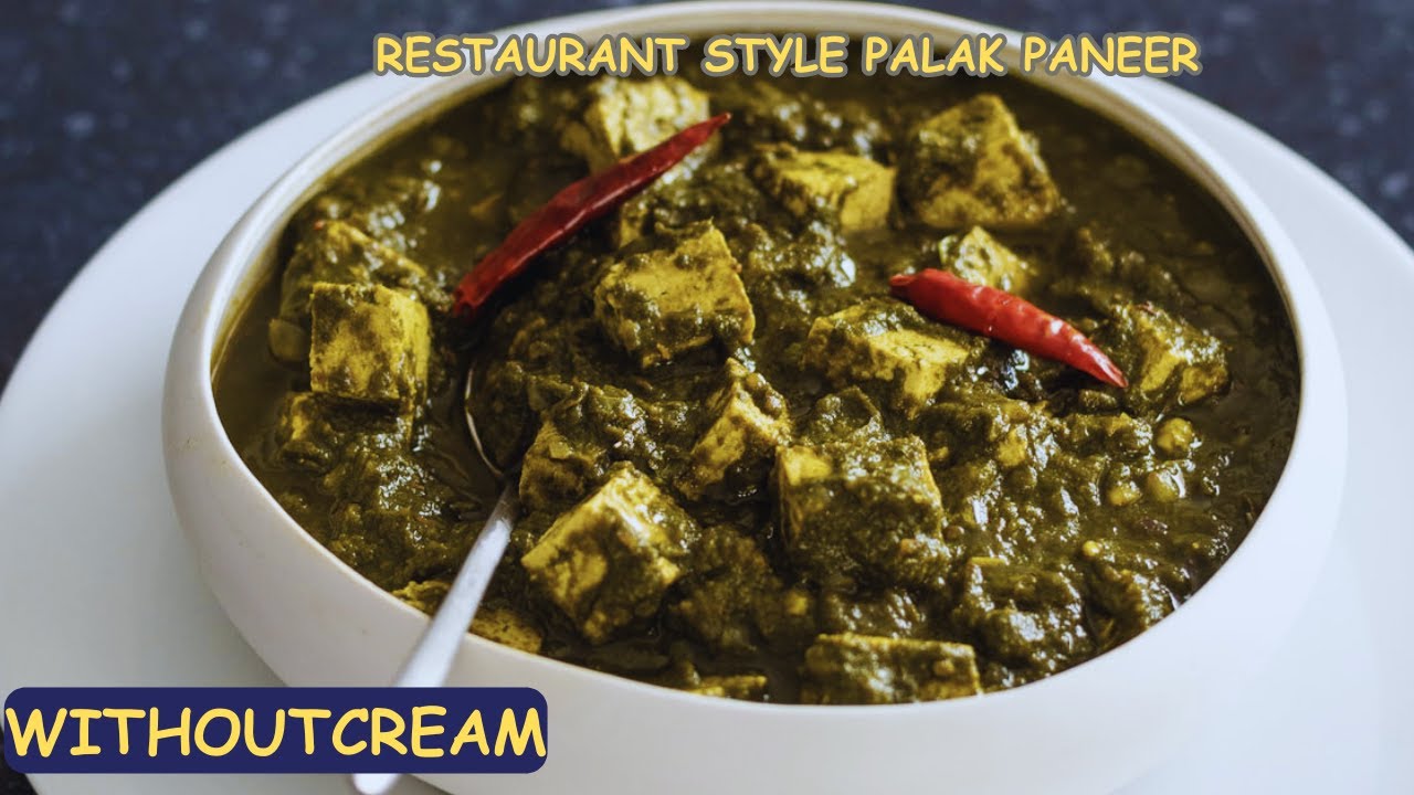How to Make Palak Paneer - Delicious Indian Spinach and Cheese Curry ...