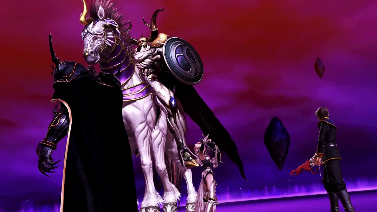 DISSIDIA FINAL FANTASY NT Highlights: Vs. Odin (Hard Mode) - YouTube