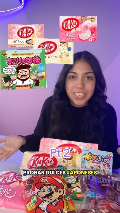 Probando dulces japoneses 🇯🇵 pt2 #youtubeshorts #probandodulces #youtube - YouTube