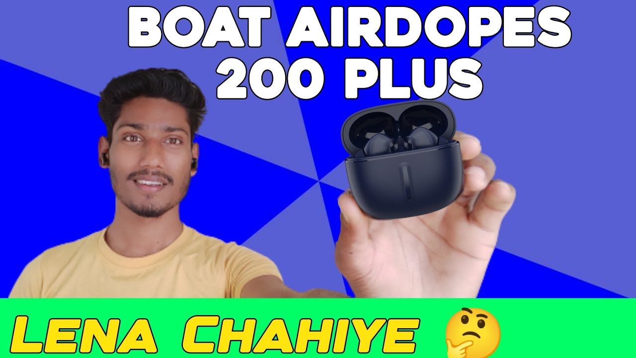 Boat Airdopes 200 plus Quick review - YouTube