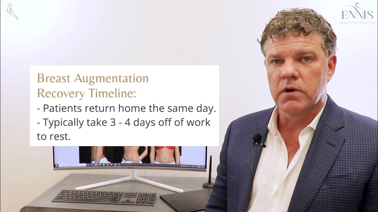 Breast Augmentation Recovery Timeline And Tips With Dr Ennis Youtube