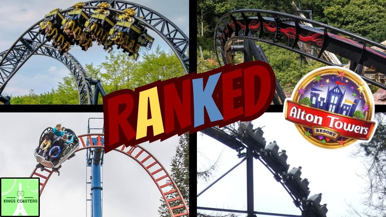 Every Single Roller Coaster at Alton Towers | RANKED | Kings Coasters ...