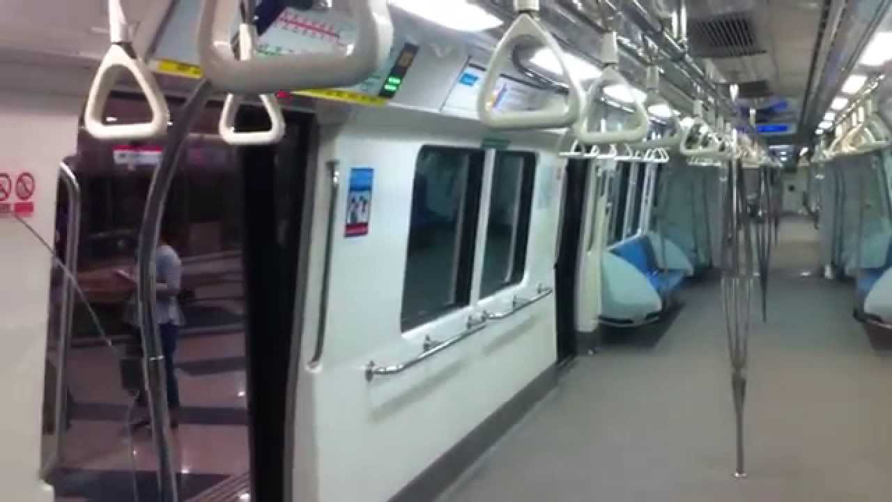 SMRT Kawasaki C151 set 074/075 from NS27 Marina Bay to NS28 Marina ...