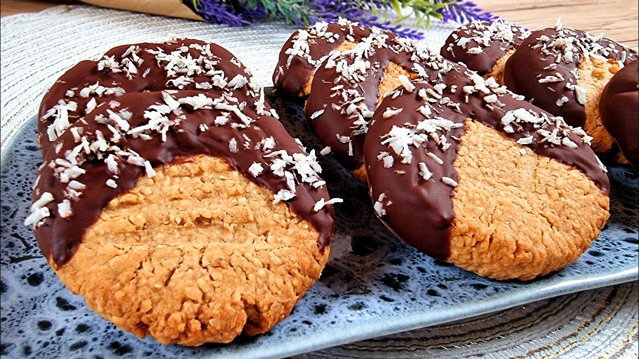 Gluten free with 3 ingredients! You will eat this oat cookies without ...