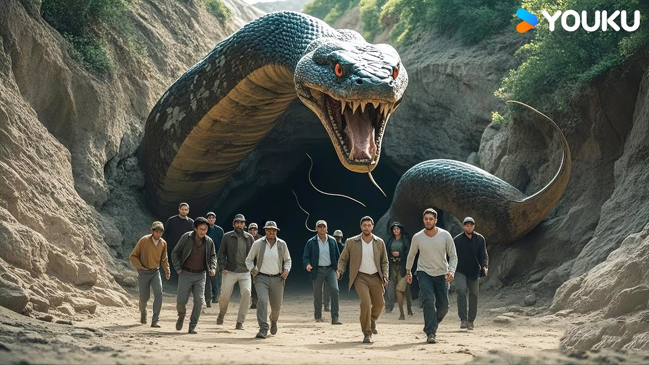 A giant snake flew out of the cave and scared everyone! | Metamorphosis ...