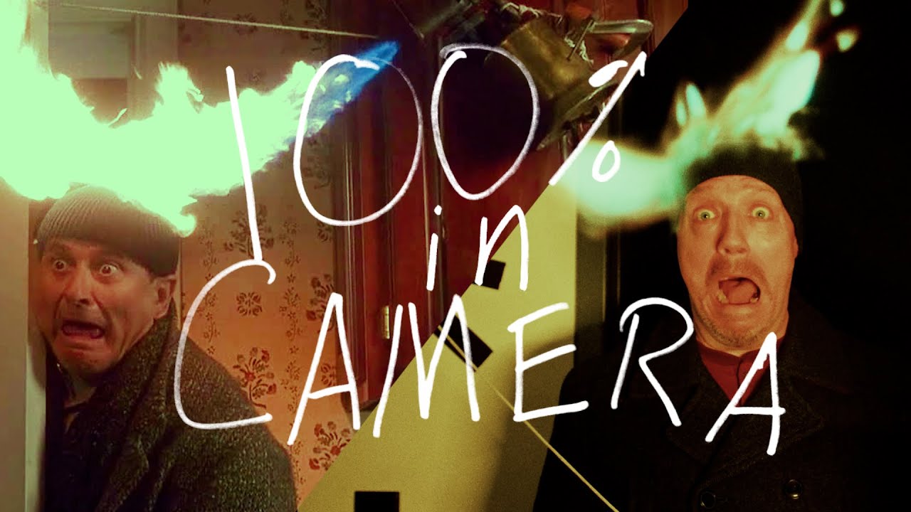 Recreating the Burning Head Effect from Home Alone! - YouTube