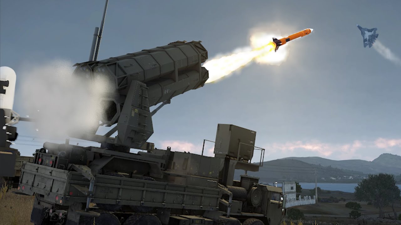 MIM-104 Patriot & C-RAM Defense shot down SU-57 Fighter Jet - SAM ...