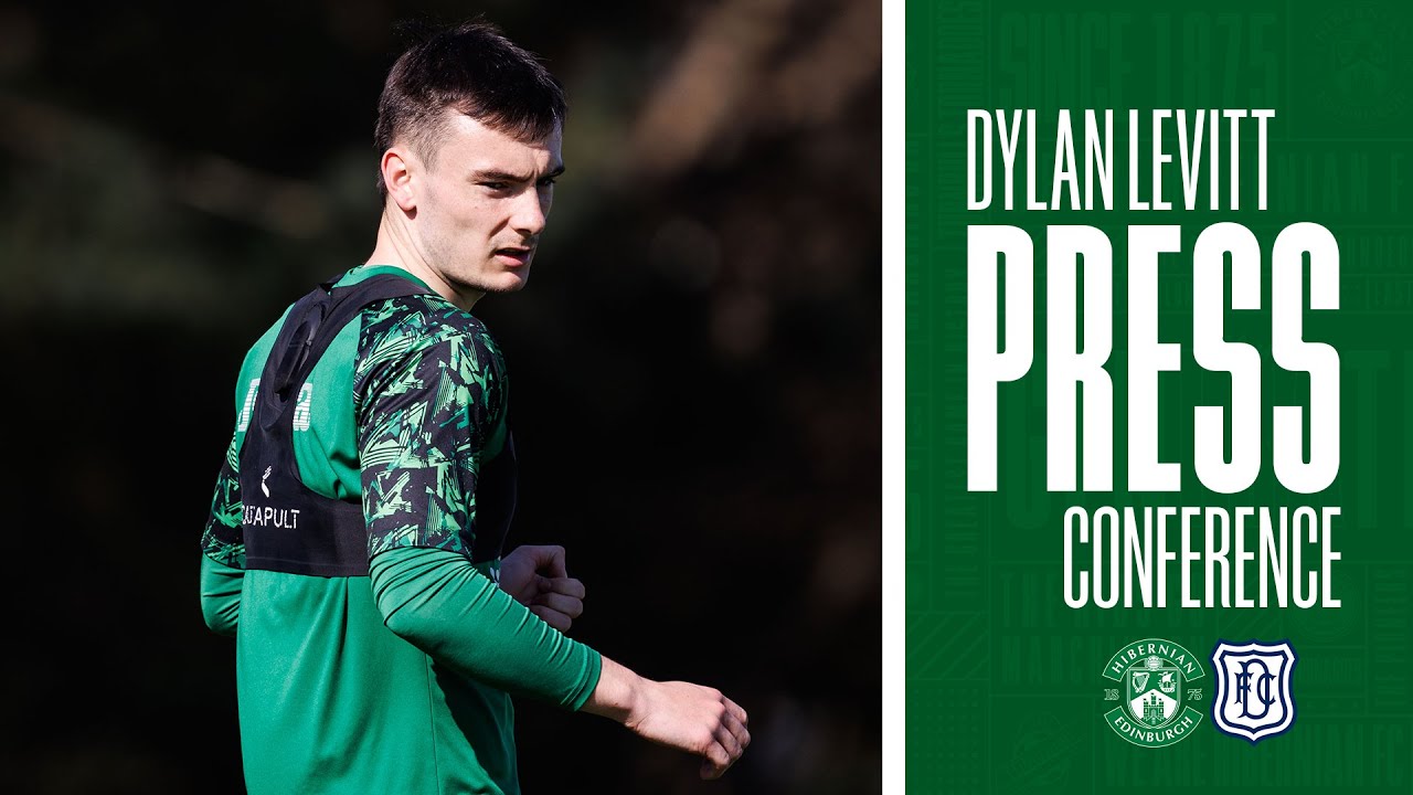 Dylan Levitt's Press Conference: Hibernian vs Dundee | William Hill ...