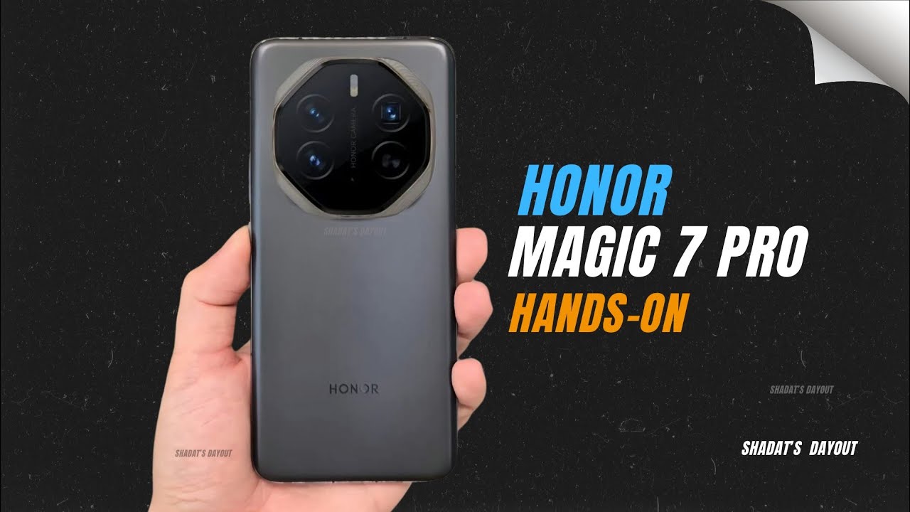 Honor Magic 7 Pro Hands-On! 🔥 Official Teaser + Specs & Release Date ...