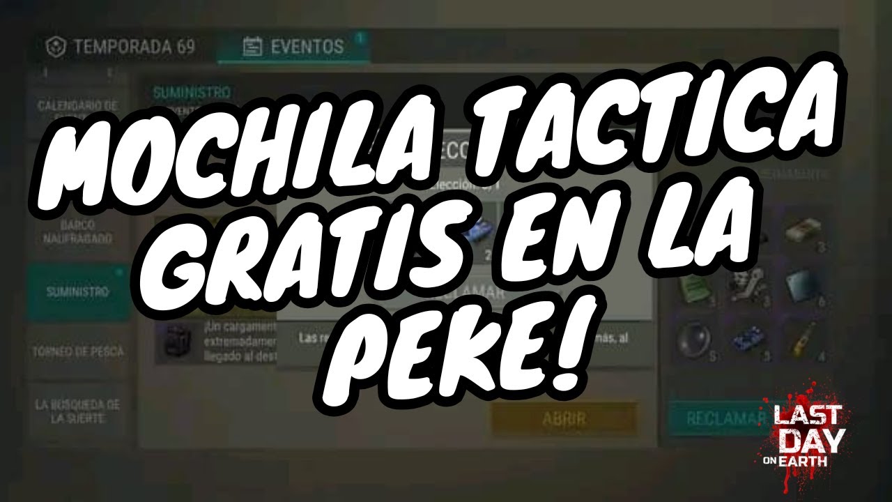 MOCHILA TACTICA GRATIS EN LA PEKE! TACTICAL BACKPACK #ldoe # ...