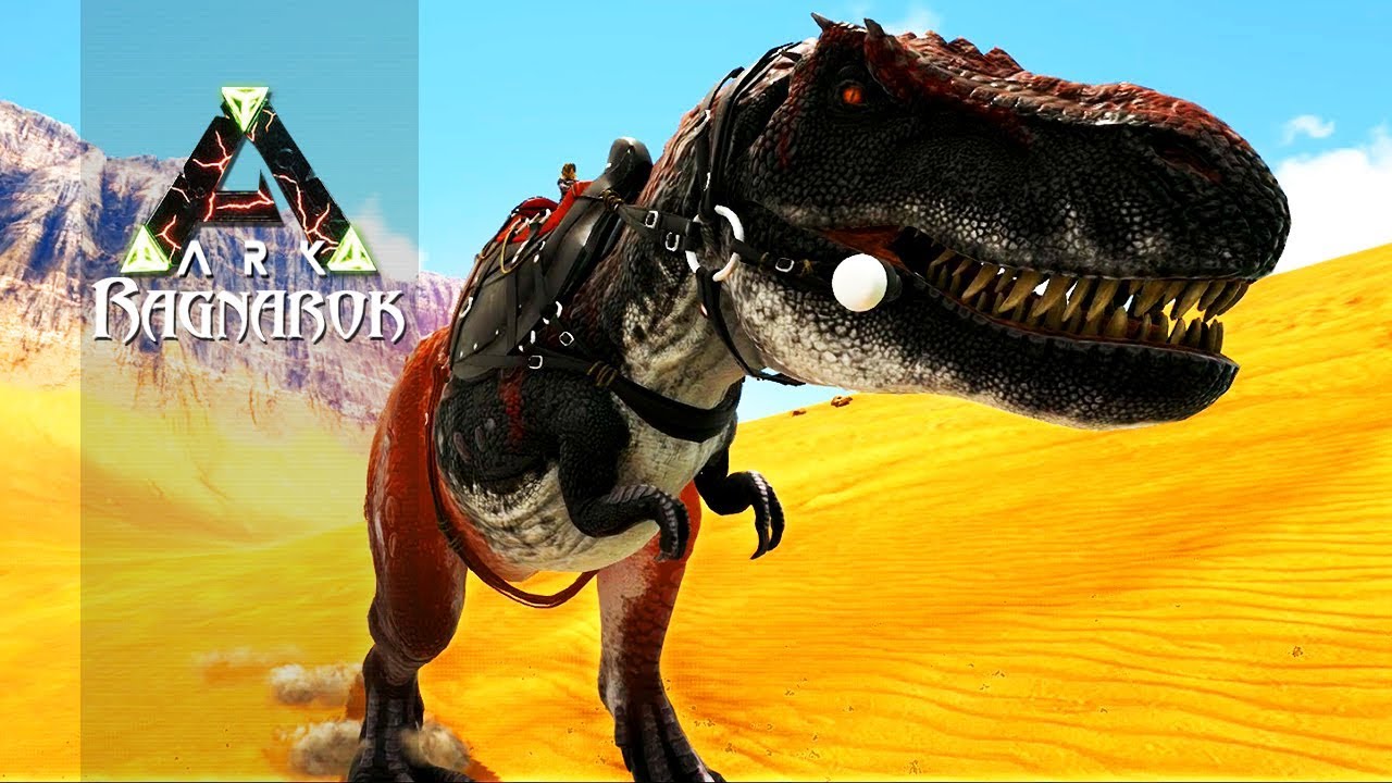 ARK Ragnarok T2 EP16 - TLC Alpha Rex & Aventuras No Deserto! - YouTube