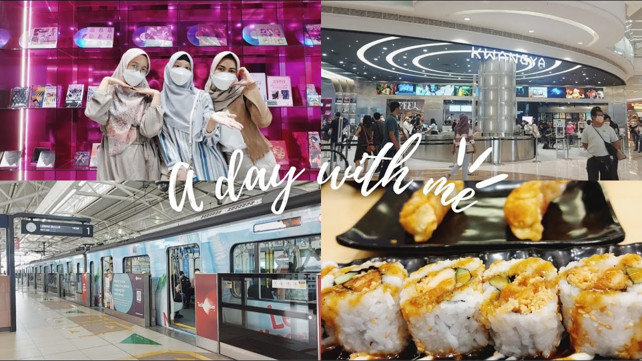 A day with me (Part 1) - Main makan sampe ketemu idol KPop? - YouTube