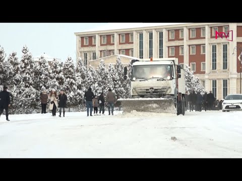 NAXÇIVANDA QARIN YARATDIĞI ÇƏTİNLİKLƏR ARADAN QALDIRILIB