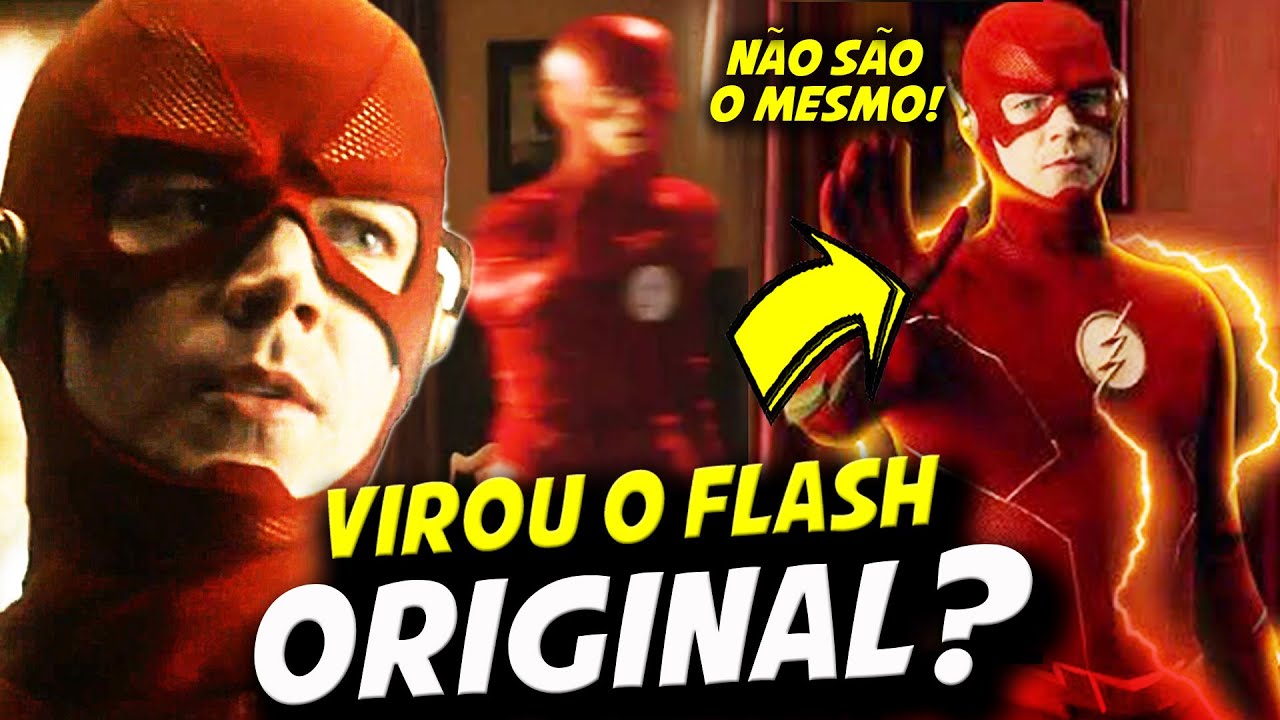 ENFIM, O FLASH DO FUTURO !! BARRY VIROU O FLASH ORIGINAL? ENTENDA ...