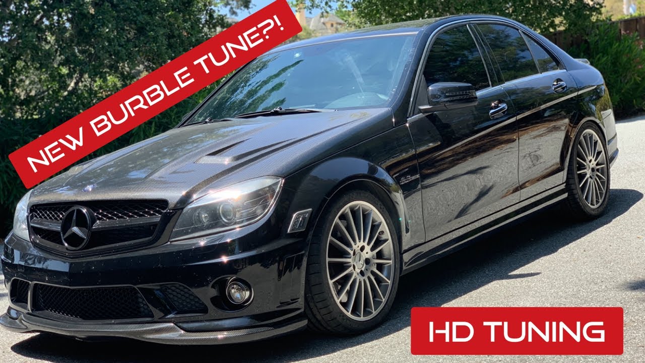 Tuned C63 AMG Gets NEW BURBLE TUNE! *BRUTAL REVS & EXHAUST* *HD TUNING ...