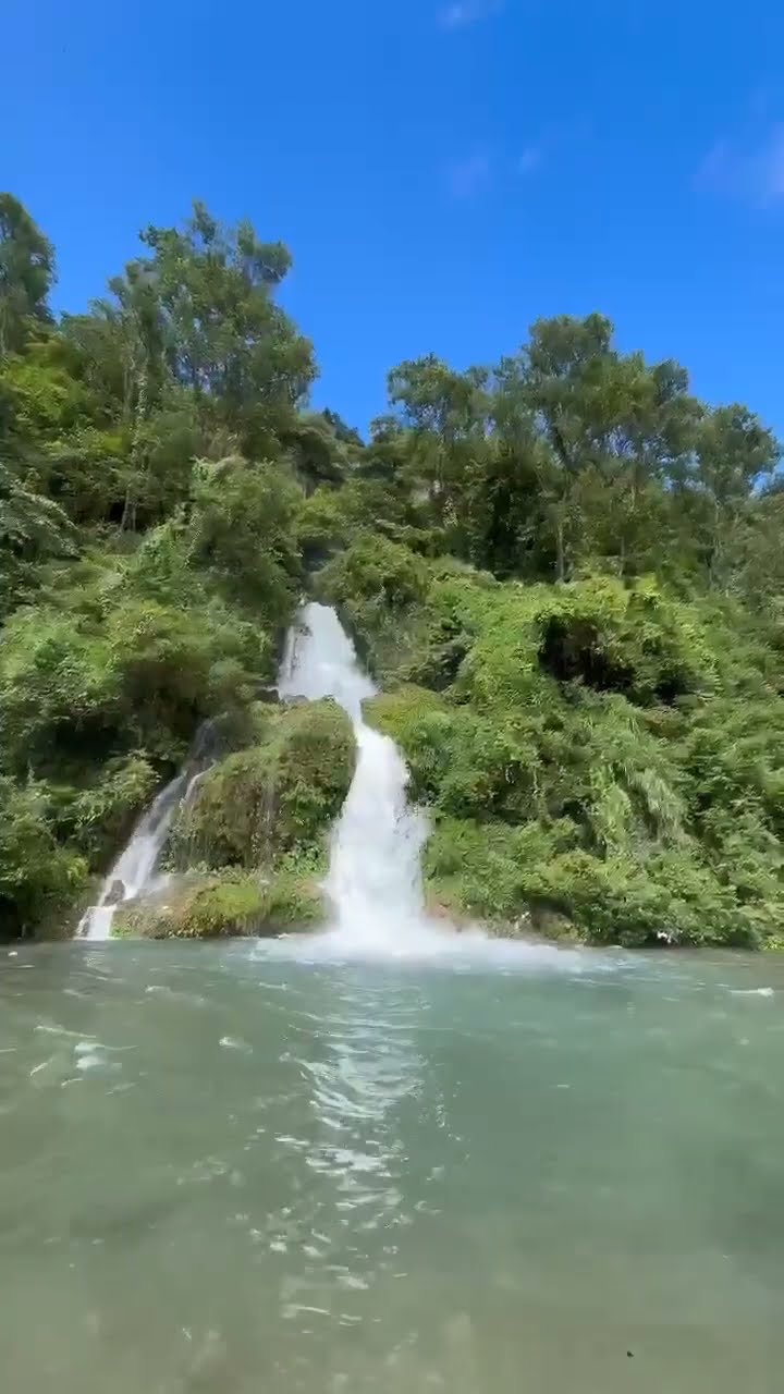look how beautiful is powerhouse waterfall at pokhara #podcast #india # ...