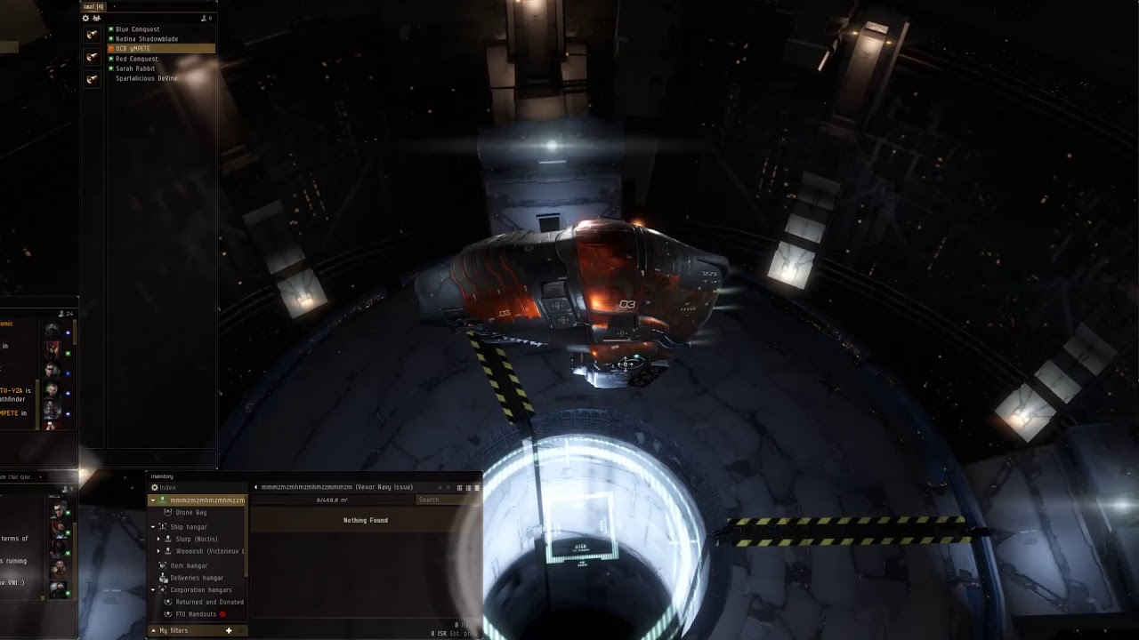 EVE Null Sec Ratting in a VNI - YouTube