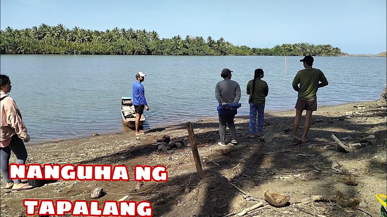 NAKARATING NG BOBOIN PANGUNGUHA NG TAPALANG ( clam) - YouTube