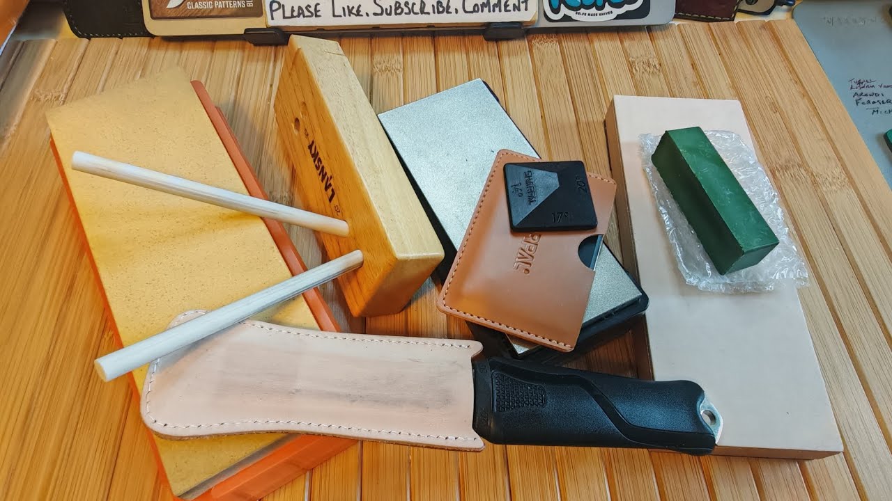 Sharpening Gear that I use and some tips. - YouTube