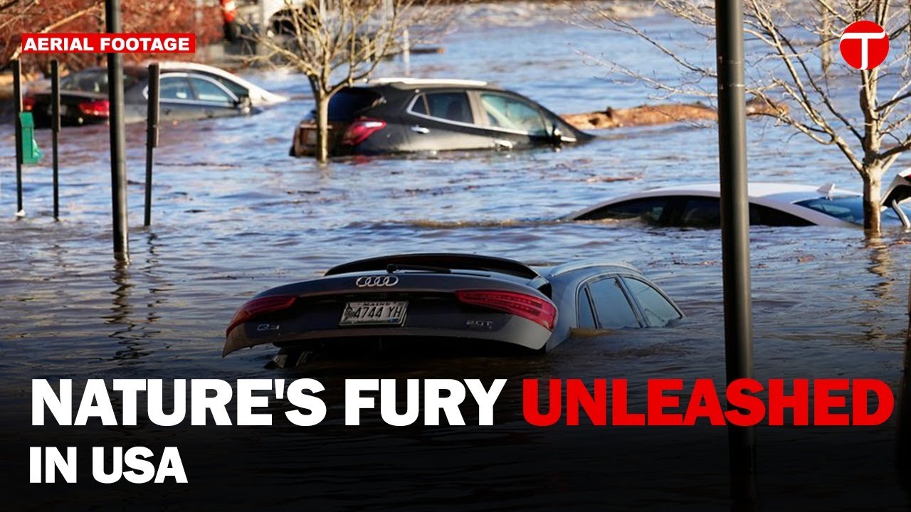 Aftermath of Devastating Storms: Drone Footage Captures Maine's ...
